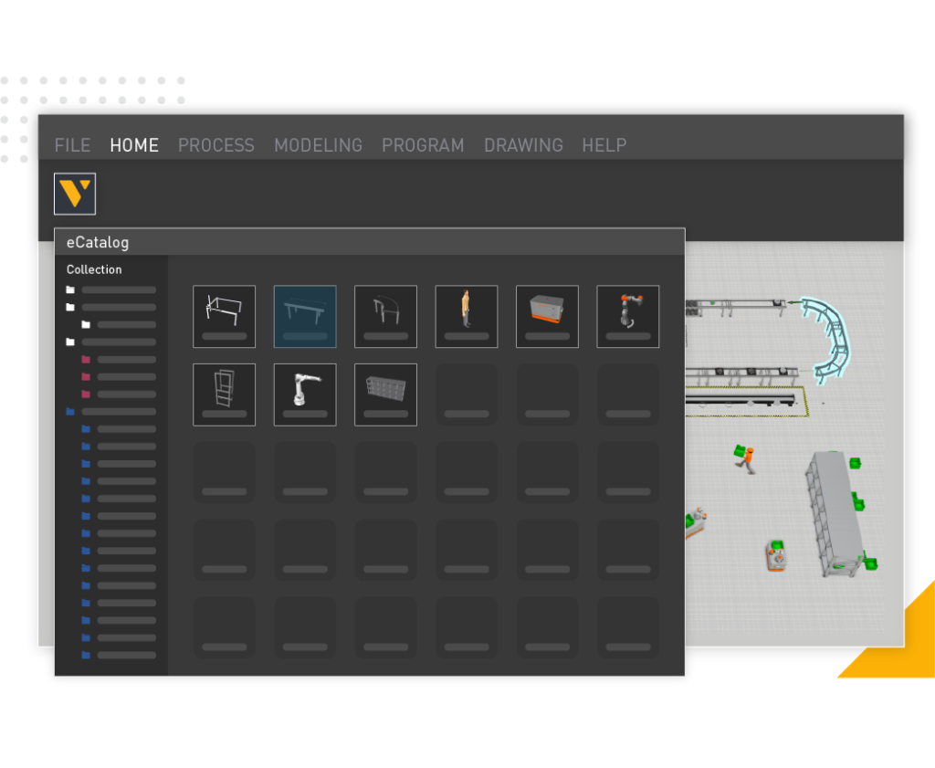 Visual Components 3D simulation software